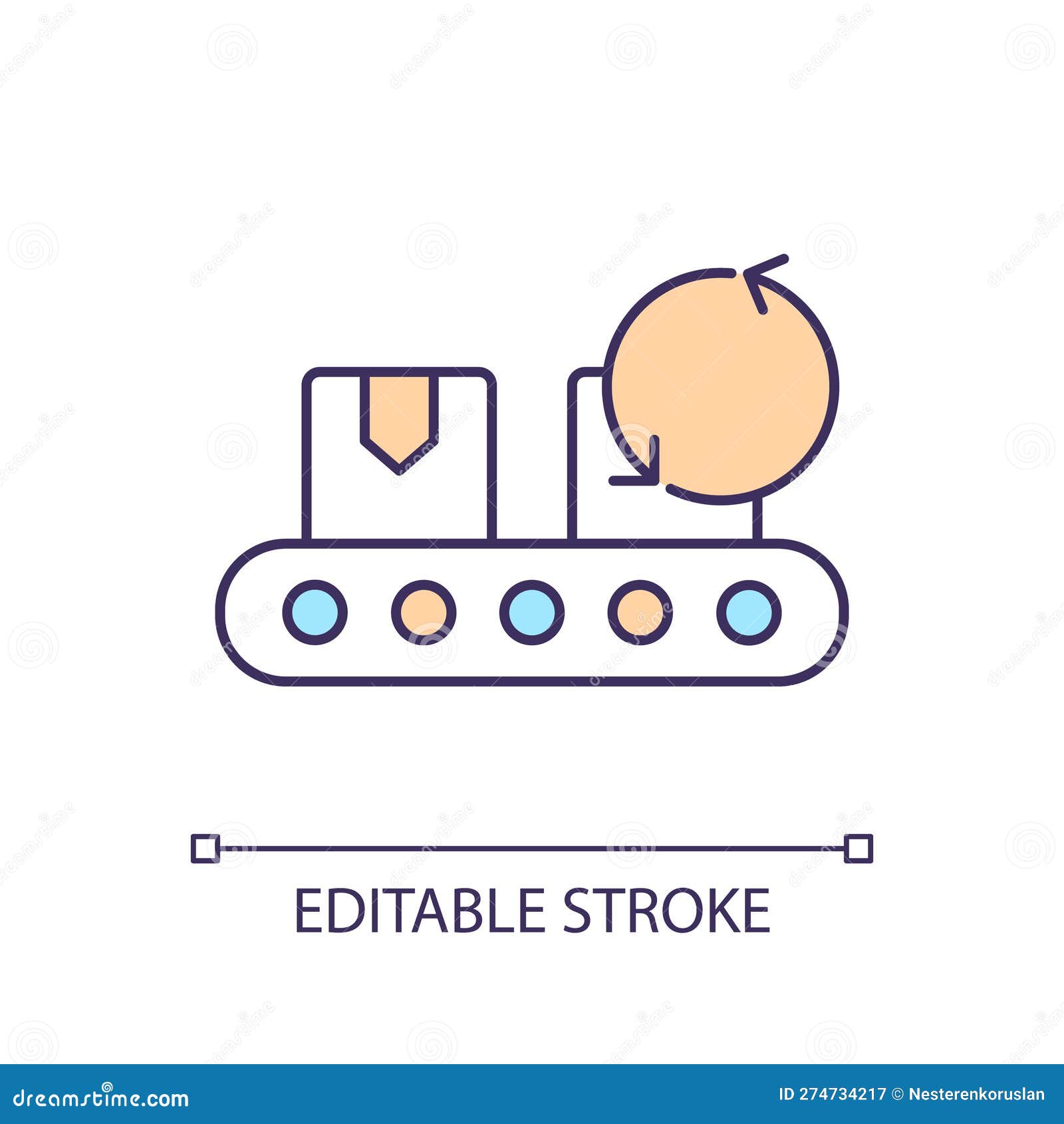 Equipment Modification RGB Color Icon Stock Vector - Illustration of ...