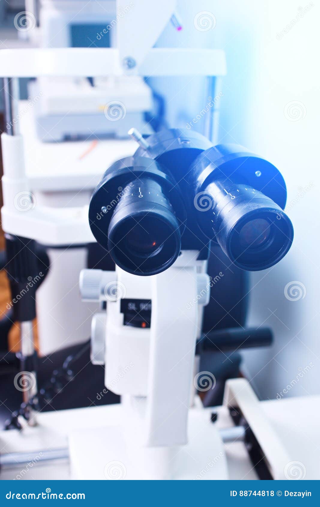 Equipment for Ophthalmology Stock Photo - Image of acuity, cataracts ...