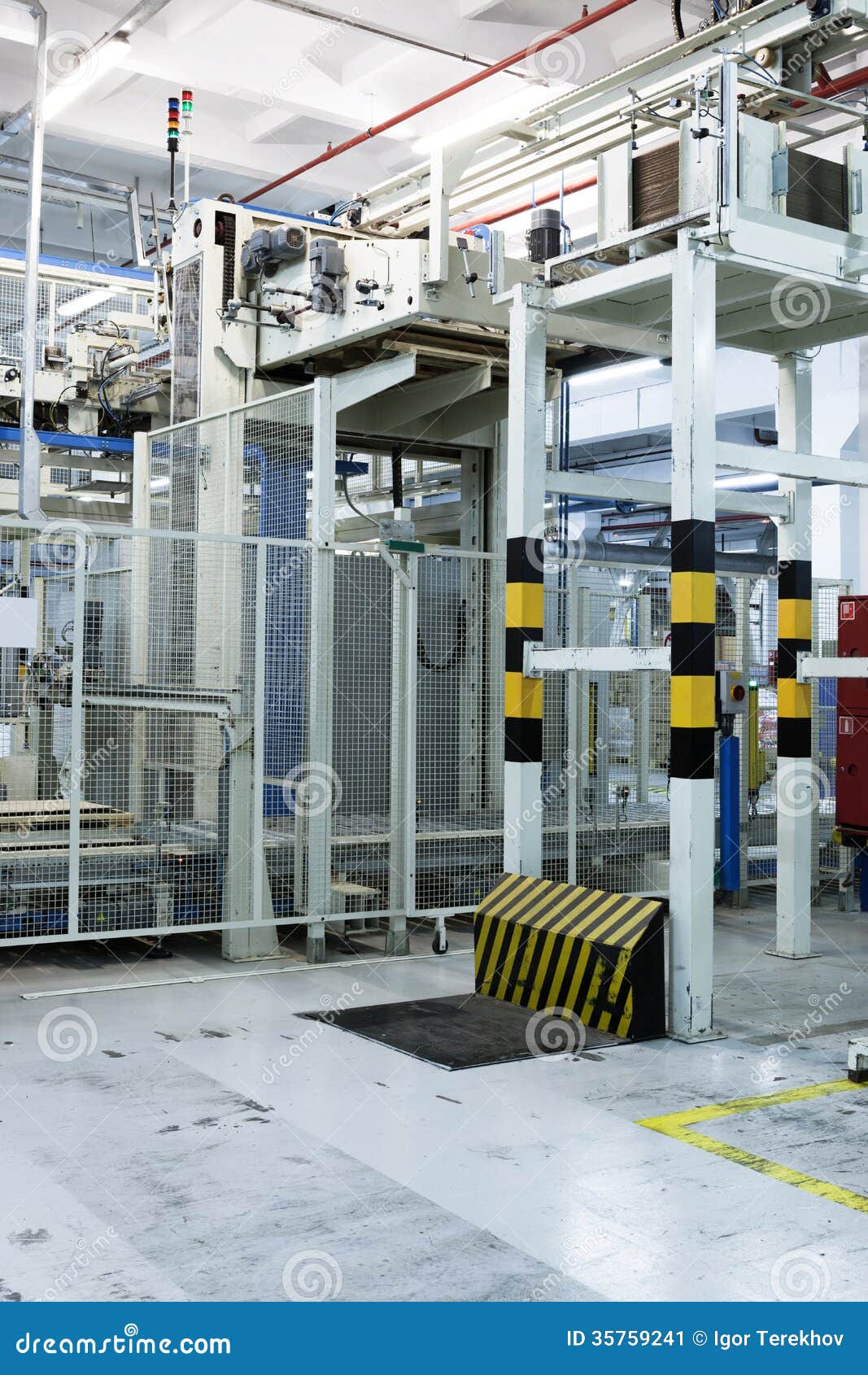 Equipment for Packing Goods Stock Image - Image of lamp, merchandise ...