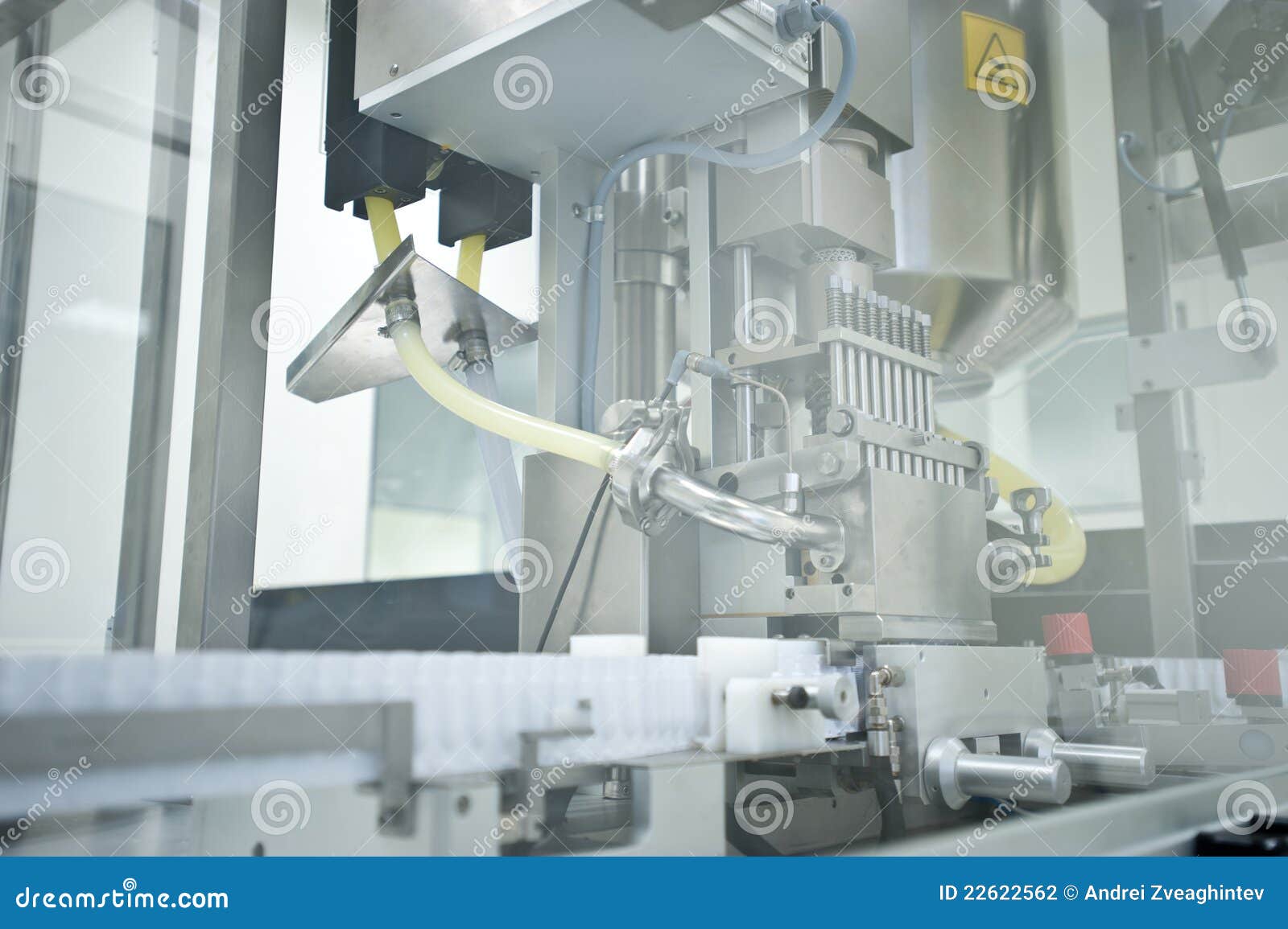 Equipment for Pill Production Stock Photo - Image of palette, medical ...