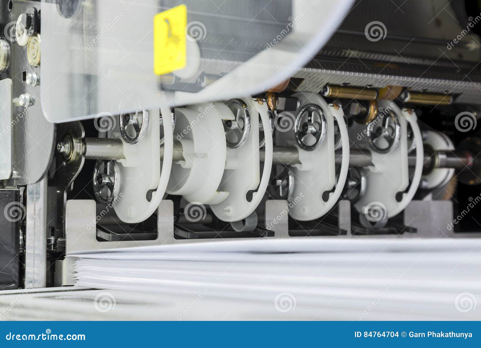 The Equipment for a Press in a Modern Printing House Stock Photo ...