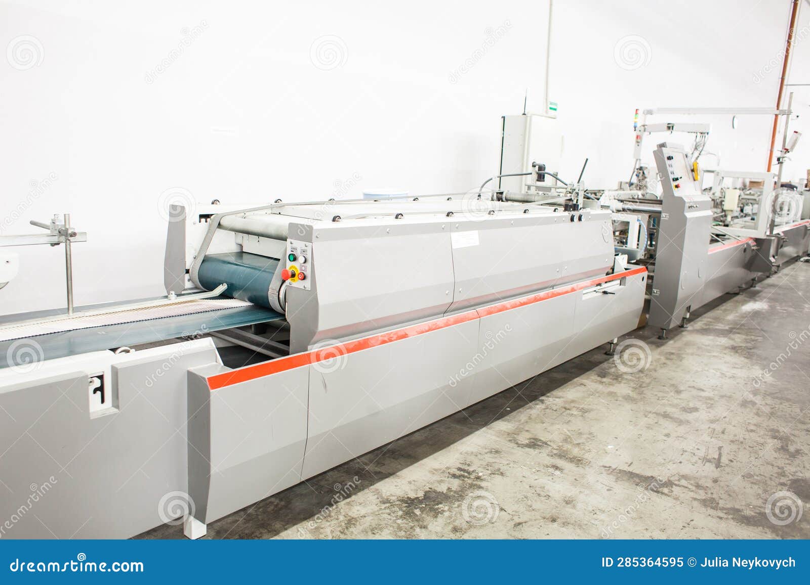 The Equipment for a Press. Offset Machine at the Printing Manufacturing ...