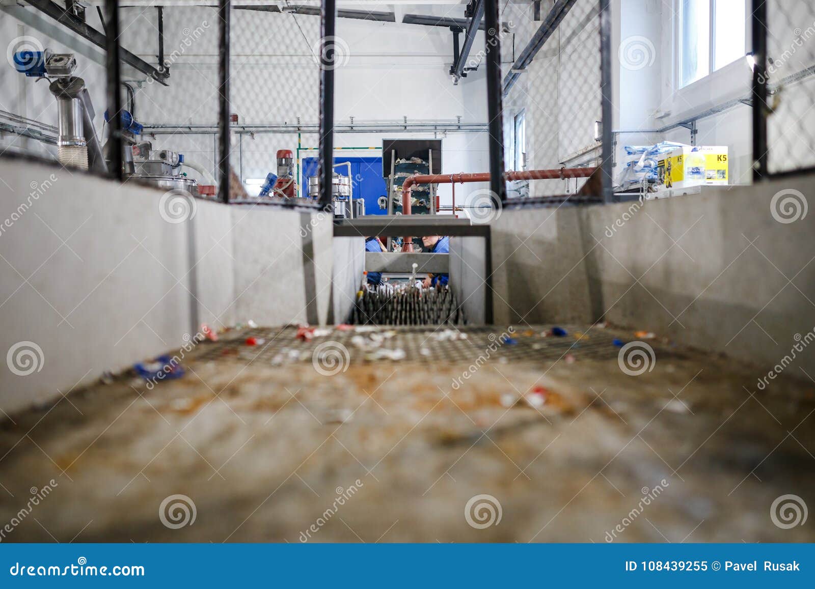Equipment for the Processing of Plastic Waste in the Factory Stock ...