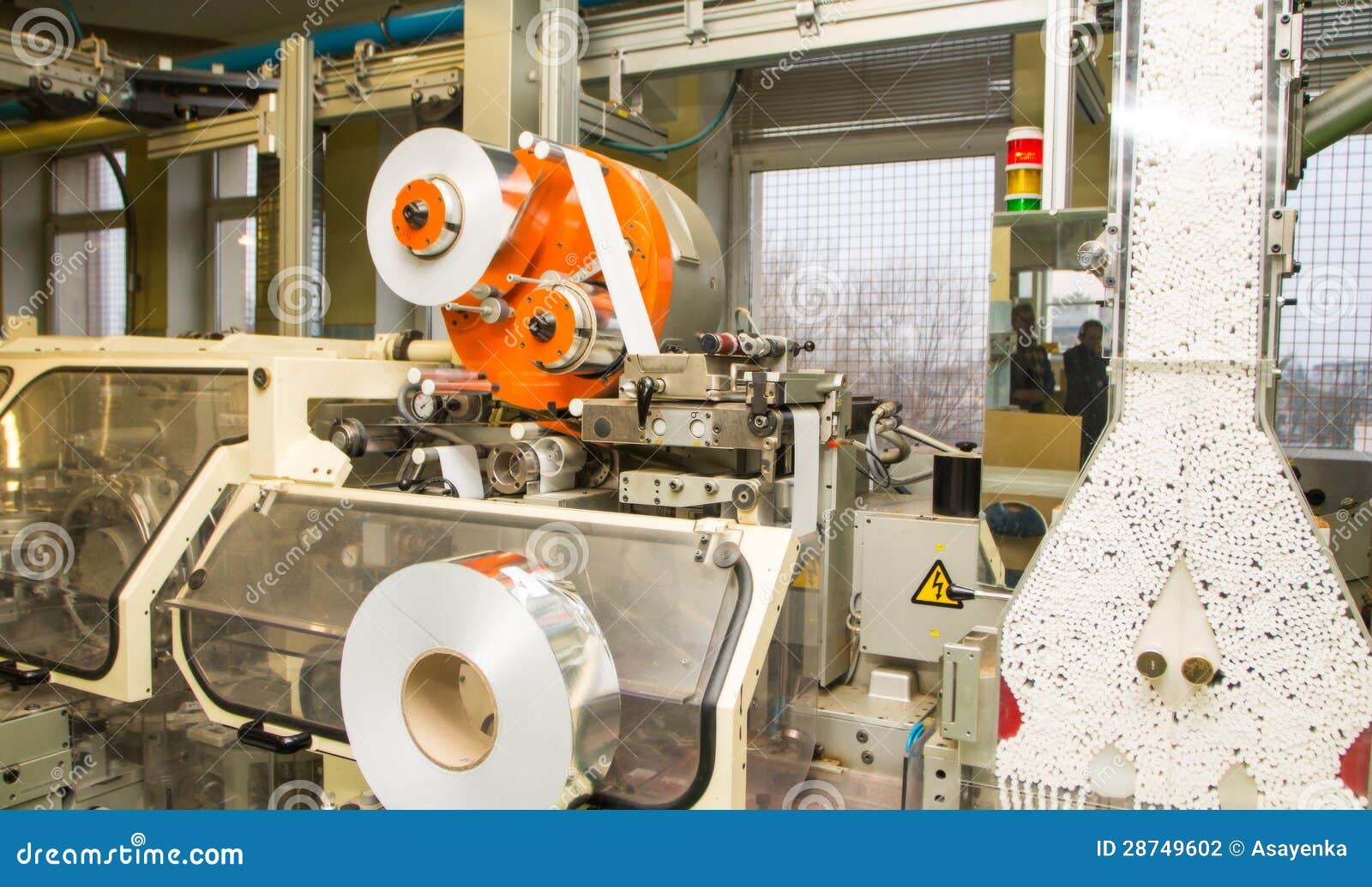 Equipment for the Production of Cigarettes Stock Photo - Image of ...