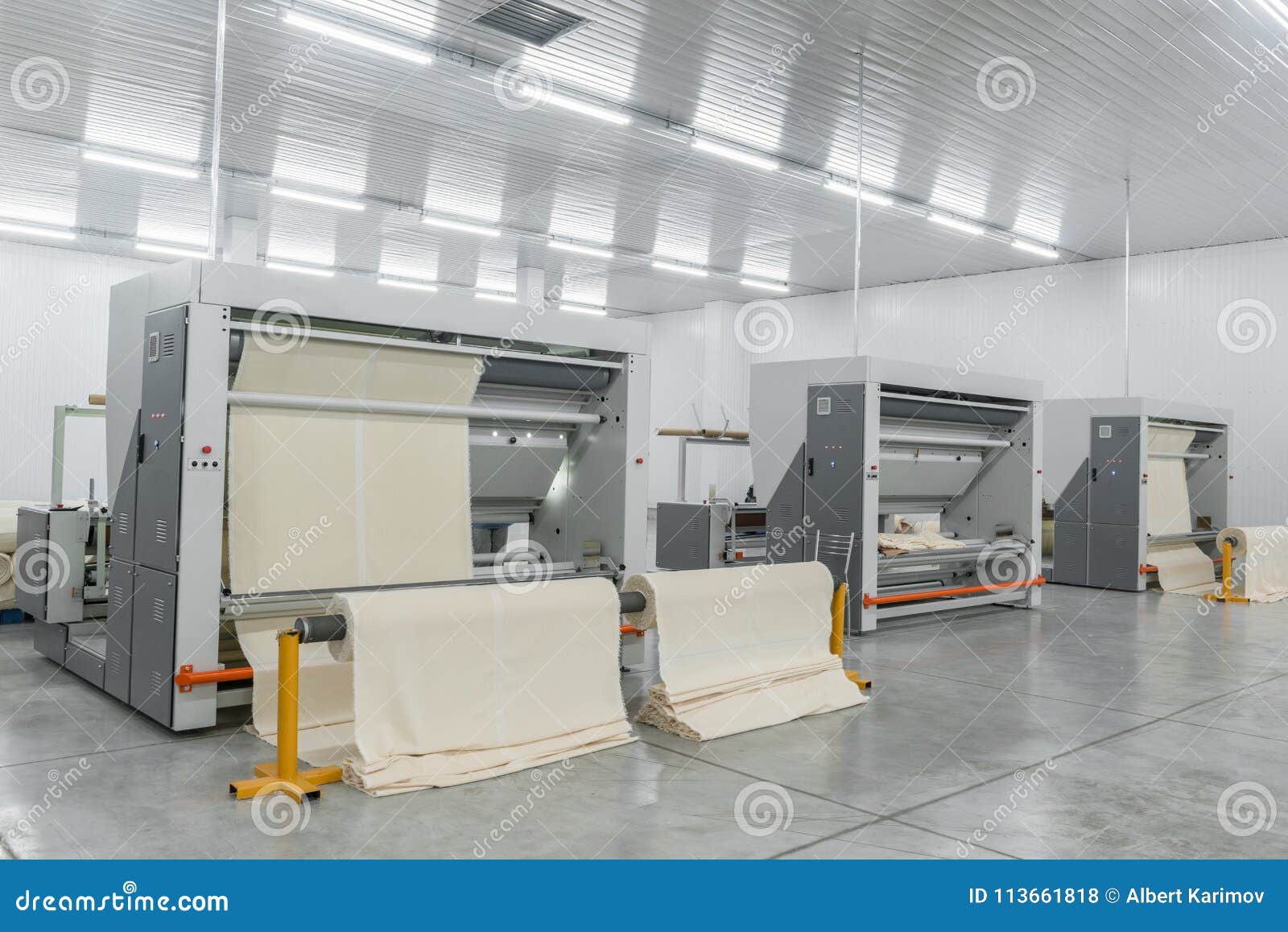 Quality Control of Textiles Stock Photo - Image of towel, check: 113661818