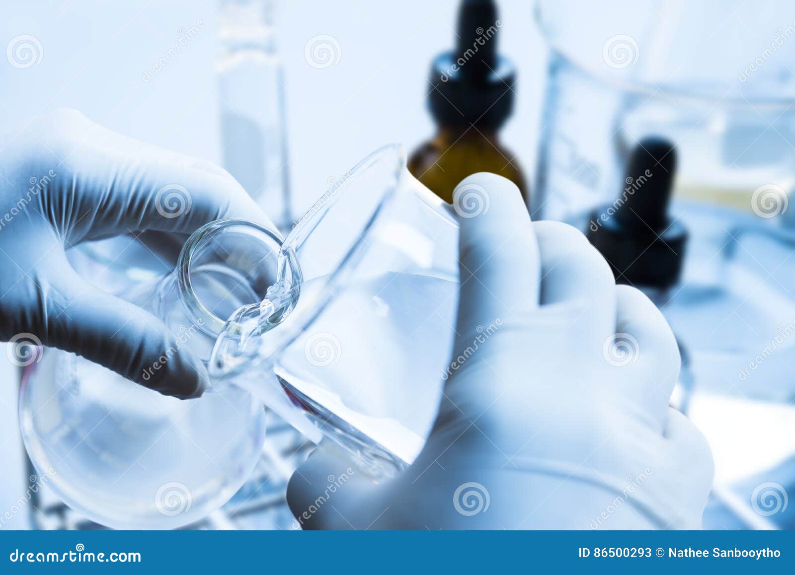 Equipment and Science Experiments Stock Image - Image of biotechnology ...