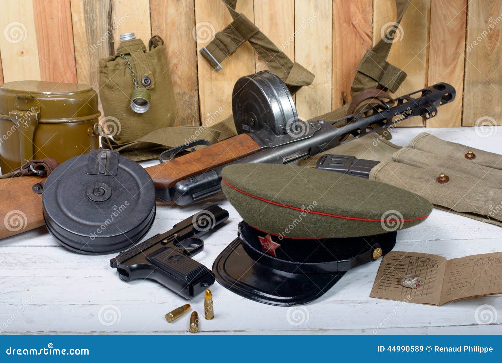 Equipment of the Soviet Soldier Stock Image - Image of equipment ...