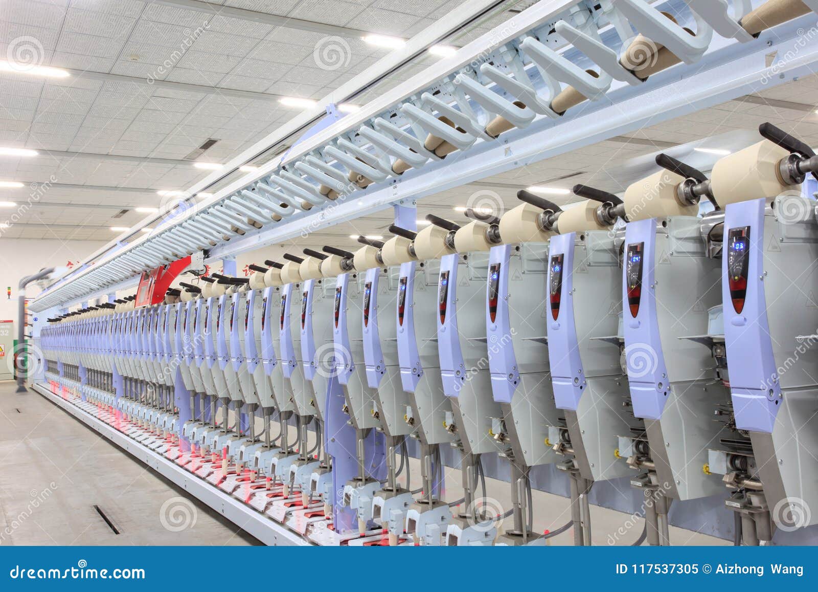 Equipment for Spinning Workshops Stock Image - Image of line ...