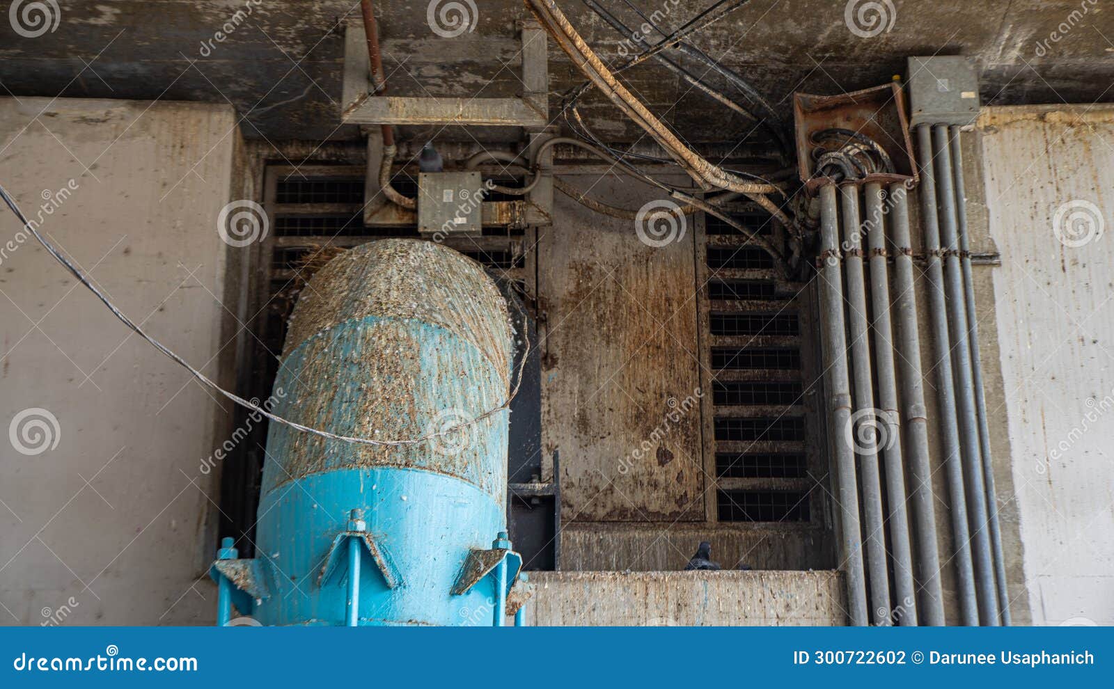 Equipment and Tools for Drainage Systems it is Installed on the Steel ...