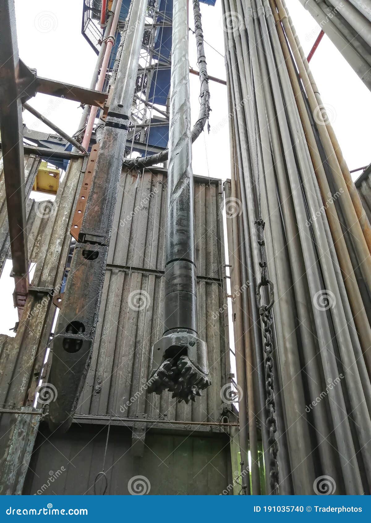Equipment and Tools Inside the Rig. Stock Photo - Image of complex ...