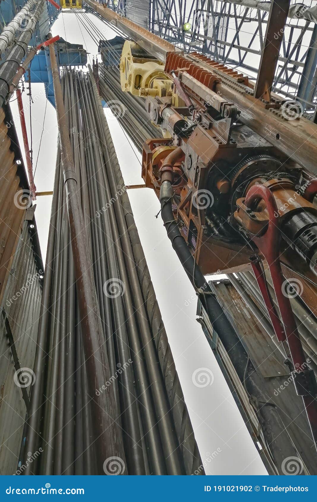 Equipment and Tools Inside the Rig. Stock Photo - Image of tool ...