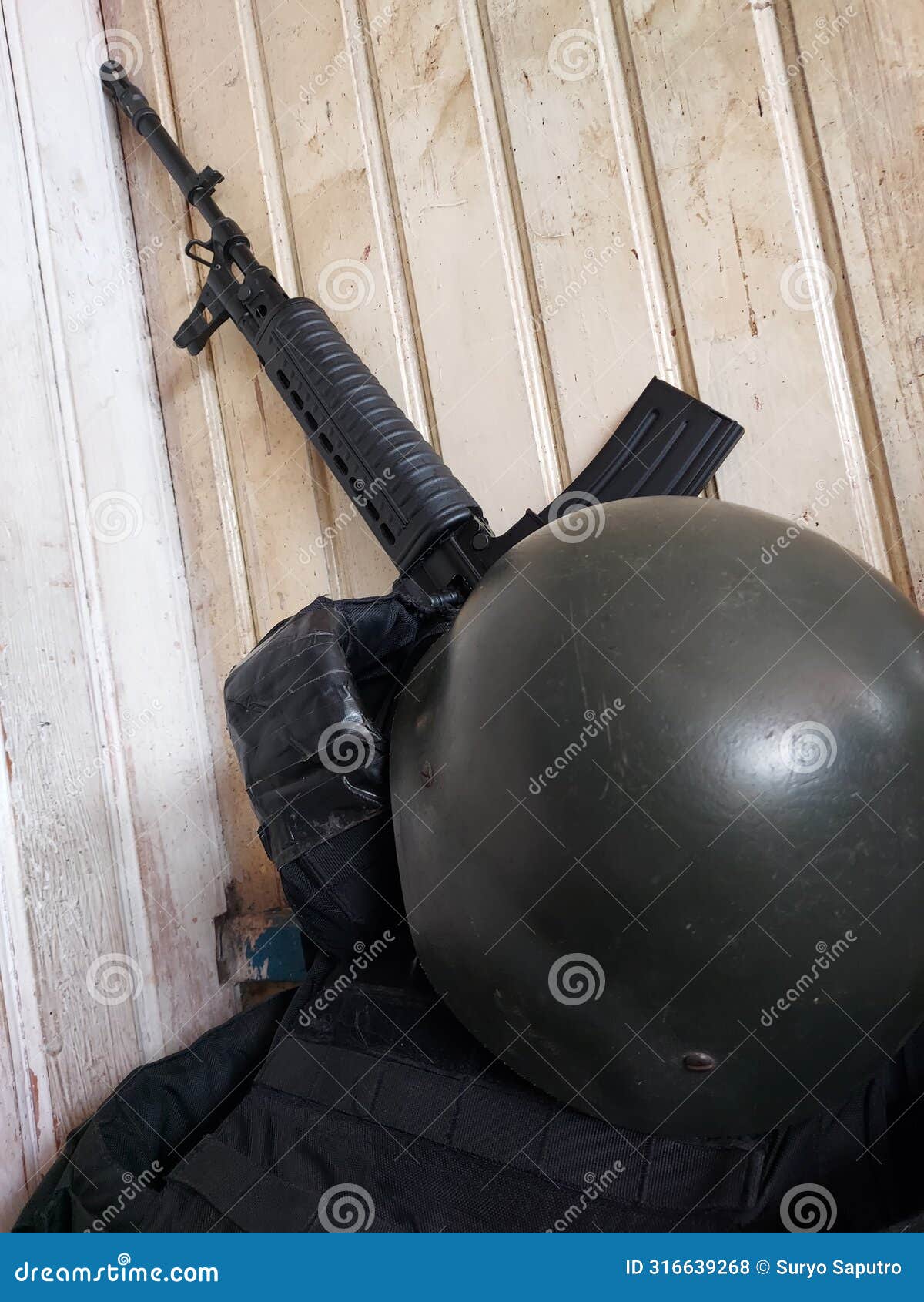 Equipment War Army Inventory Weapons Stock Photo - Image of weapons ...