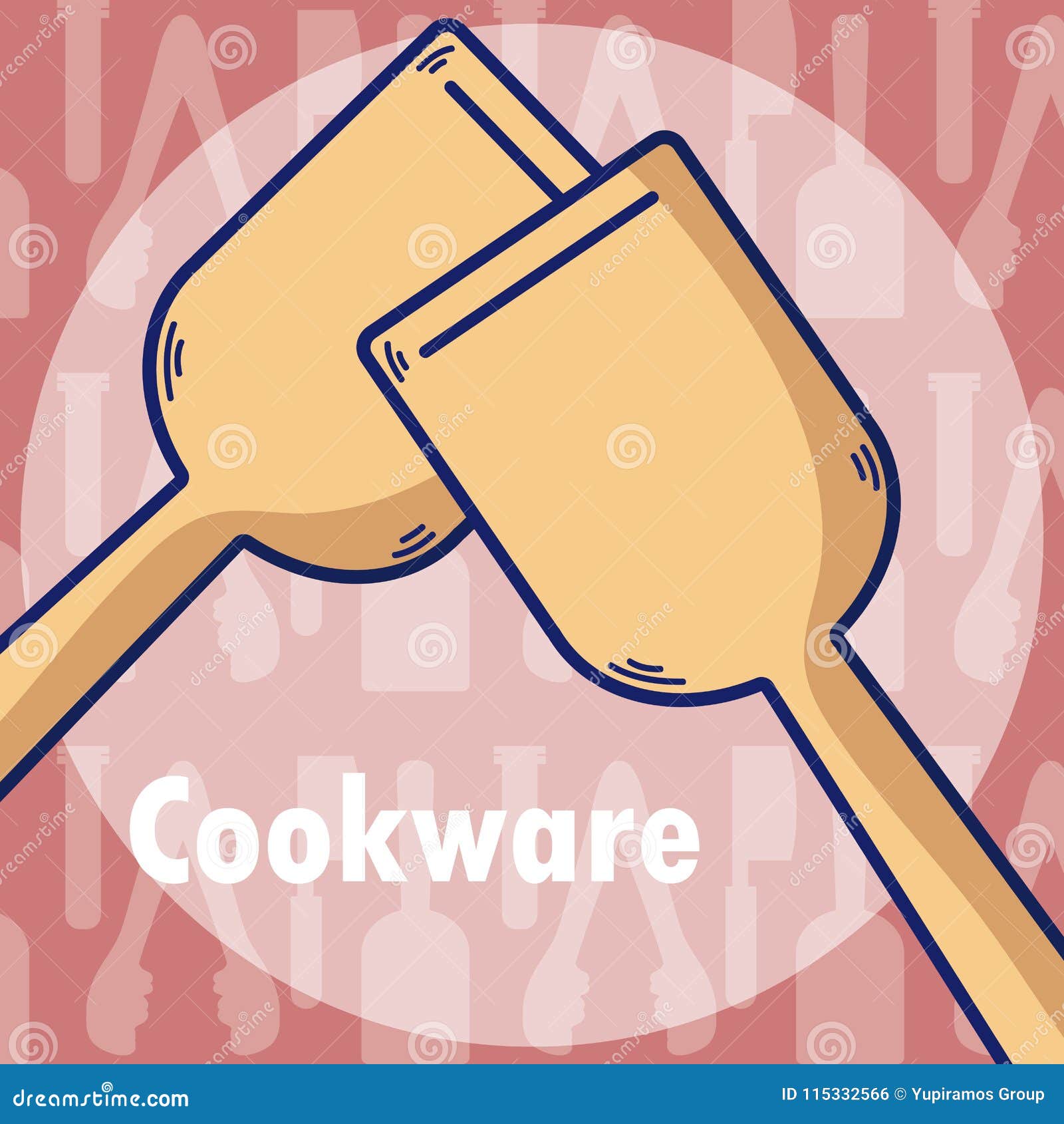 Equipo De La Cocina De Los Torneros Ilustración del Vector ...