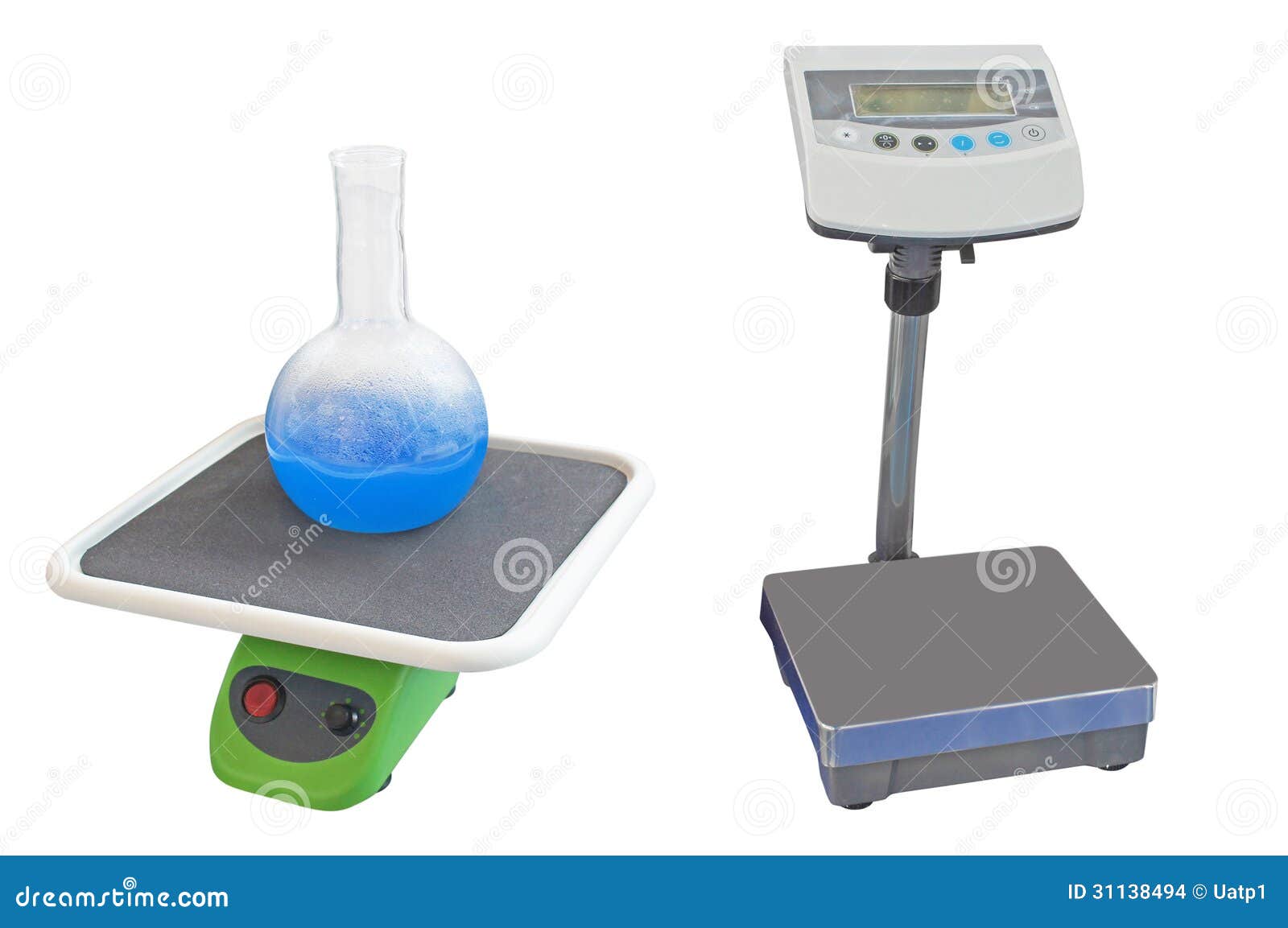 Equipo De Un Laboratorio Químico Foto de archivo - Imagen de envase ...