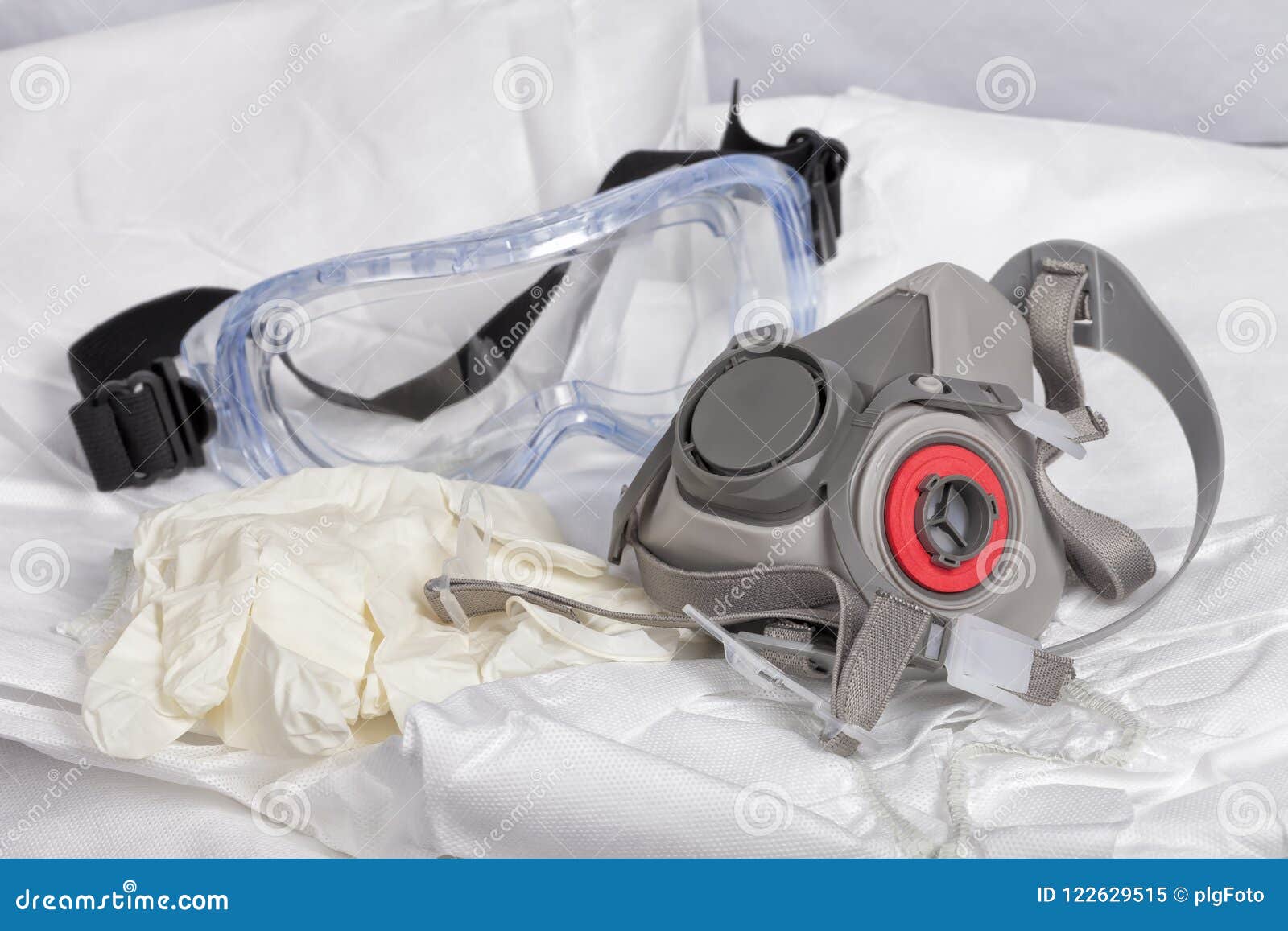 Equipo Protector Personal a Pintar Imagen de archivo - Imagen de ...