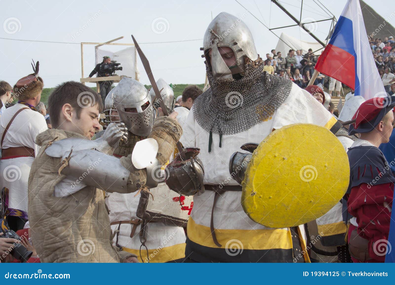 Equipping the Russian Warrior Editorial Image - Image of battle ...