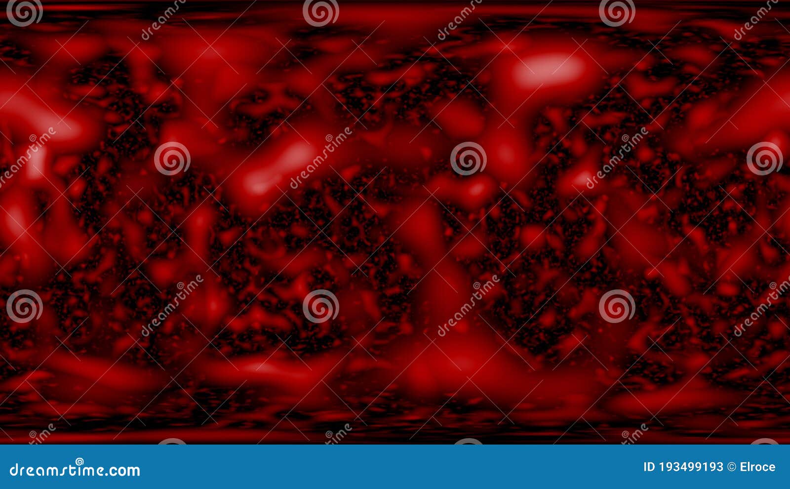 Equirectangular Projection of an Organic Seamless Blood Fluid. 360 ...