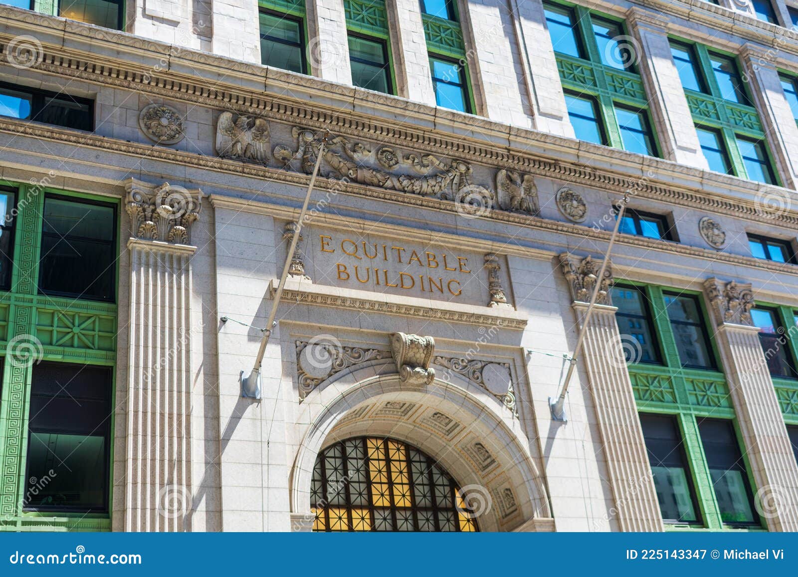 Equitable Building Facade and Exterior in the Financial District ... Equitable Building Facade and Exterior in the Financial District ...