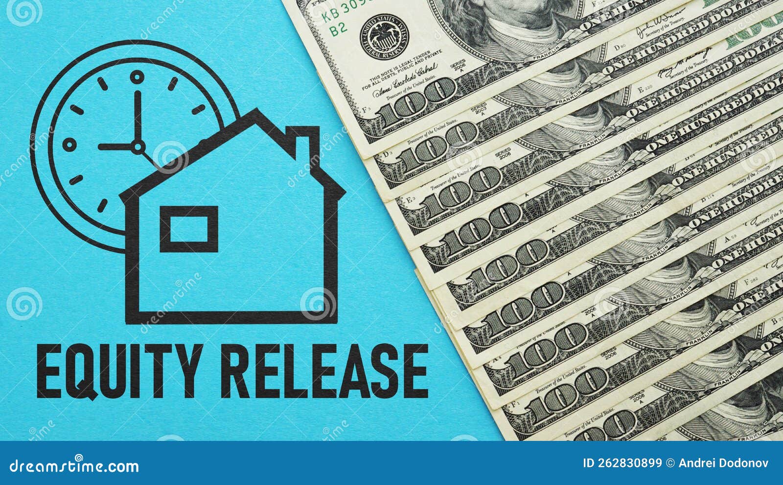 Equity Release is Shown Using the Text Stock Image - Image of home ...