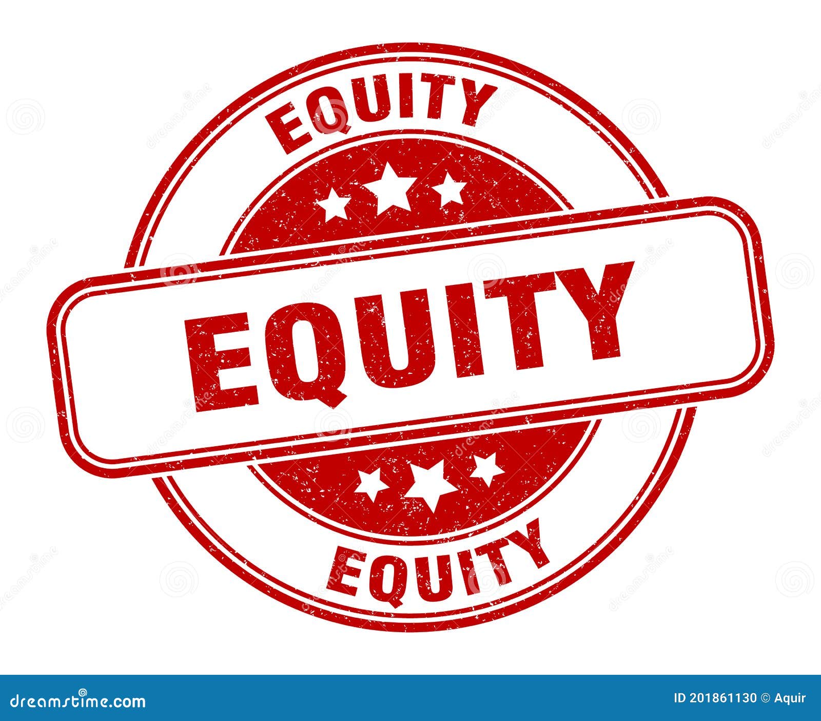 Equity Stamp. Equity Round Grunge Sign Stock Vector - Illustration of ...