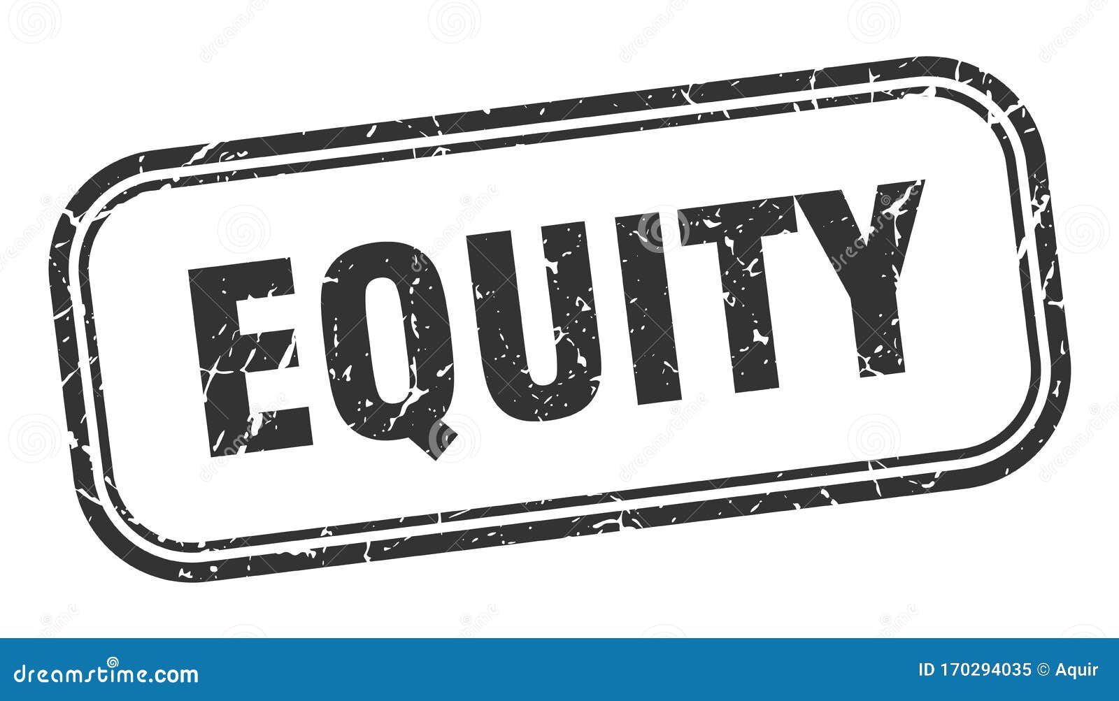 Equity Stamp. Equity Square Grunge Sign Stock Vector - Illustration of ...