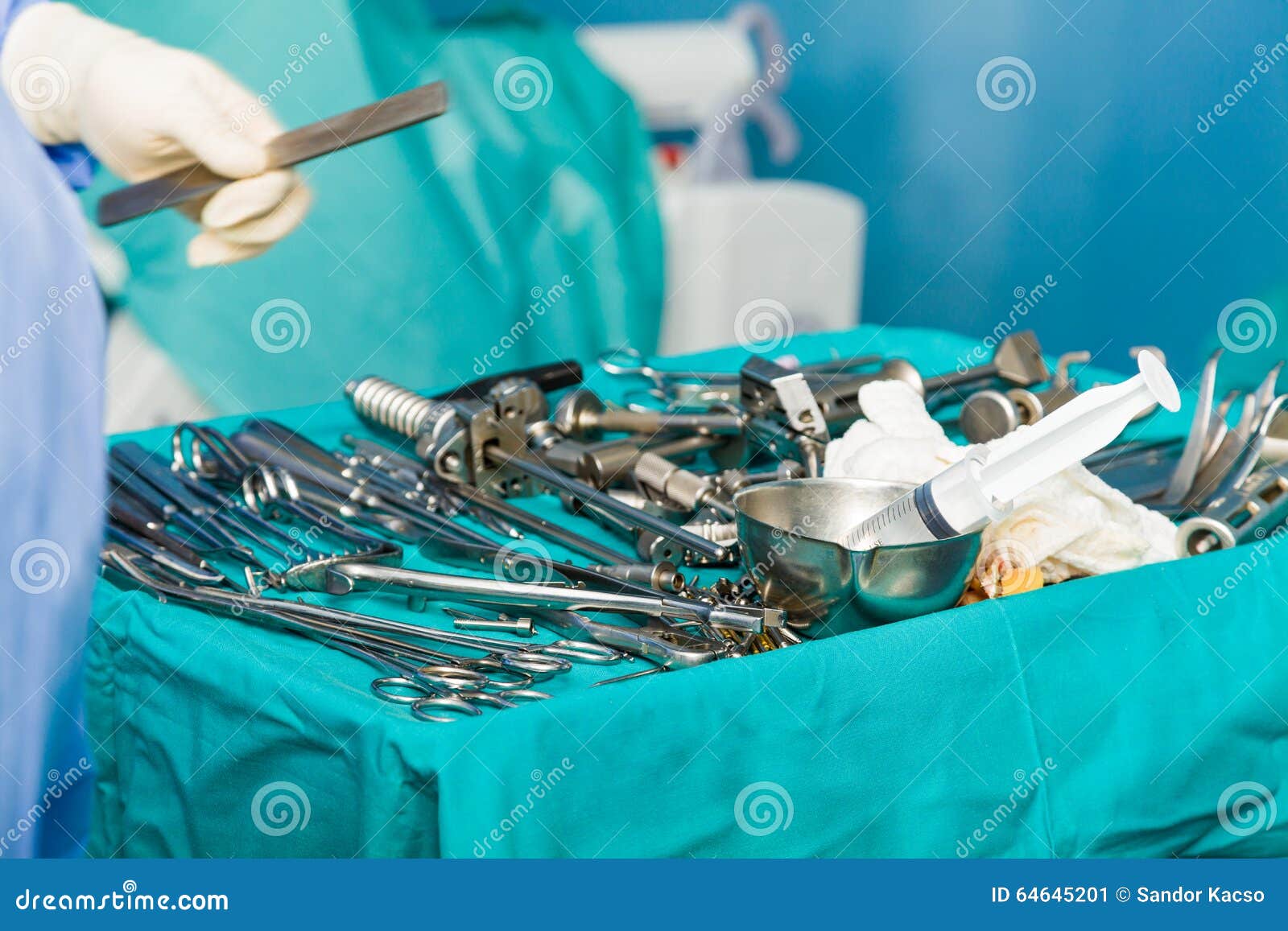 ER surgical instruments stock image. Image of health - 64645201