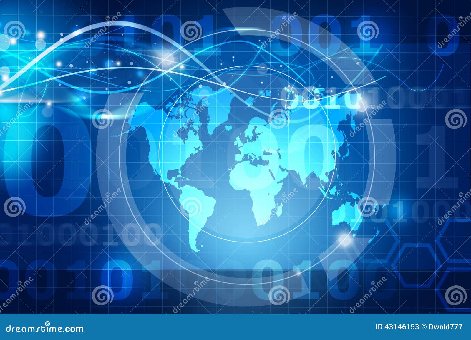 Era digital ilustração stock. Ilustração de rede, moderno - 43146153