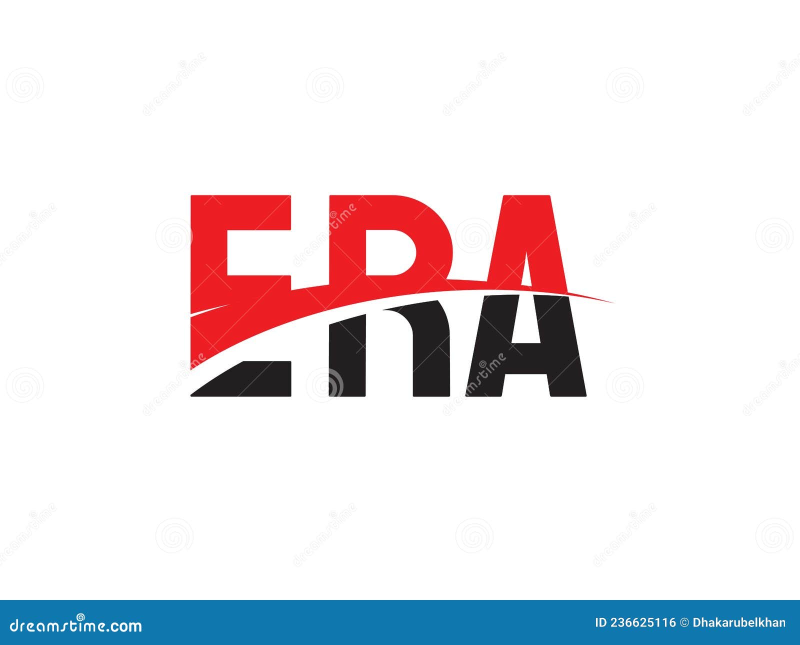 ERA Letter Initial Logo Design Vector Illustration Stock Vector ...
