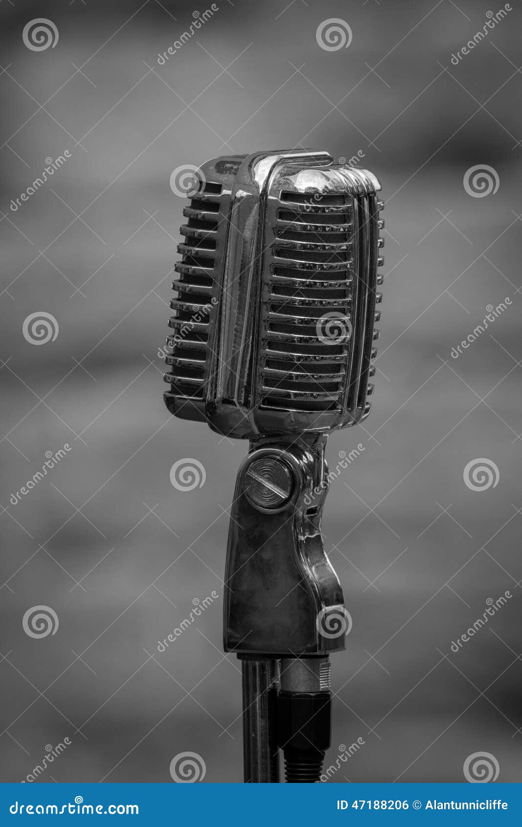 1940 era microphone stock photo. Image of 1950s, orange - 47188206