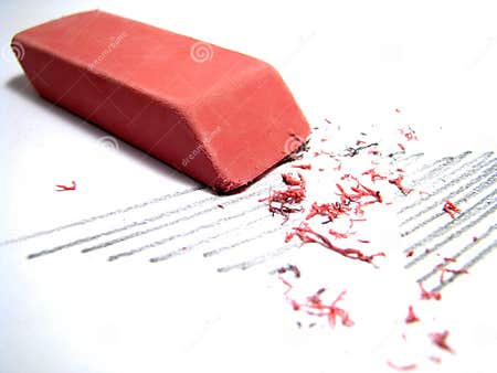 Eraser stock photo. Image of white, mistake, desk, erase - 6253672