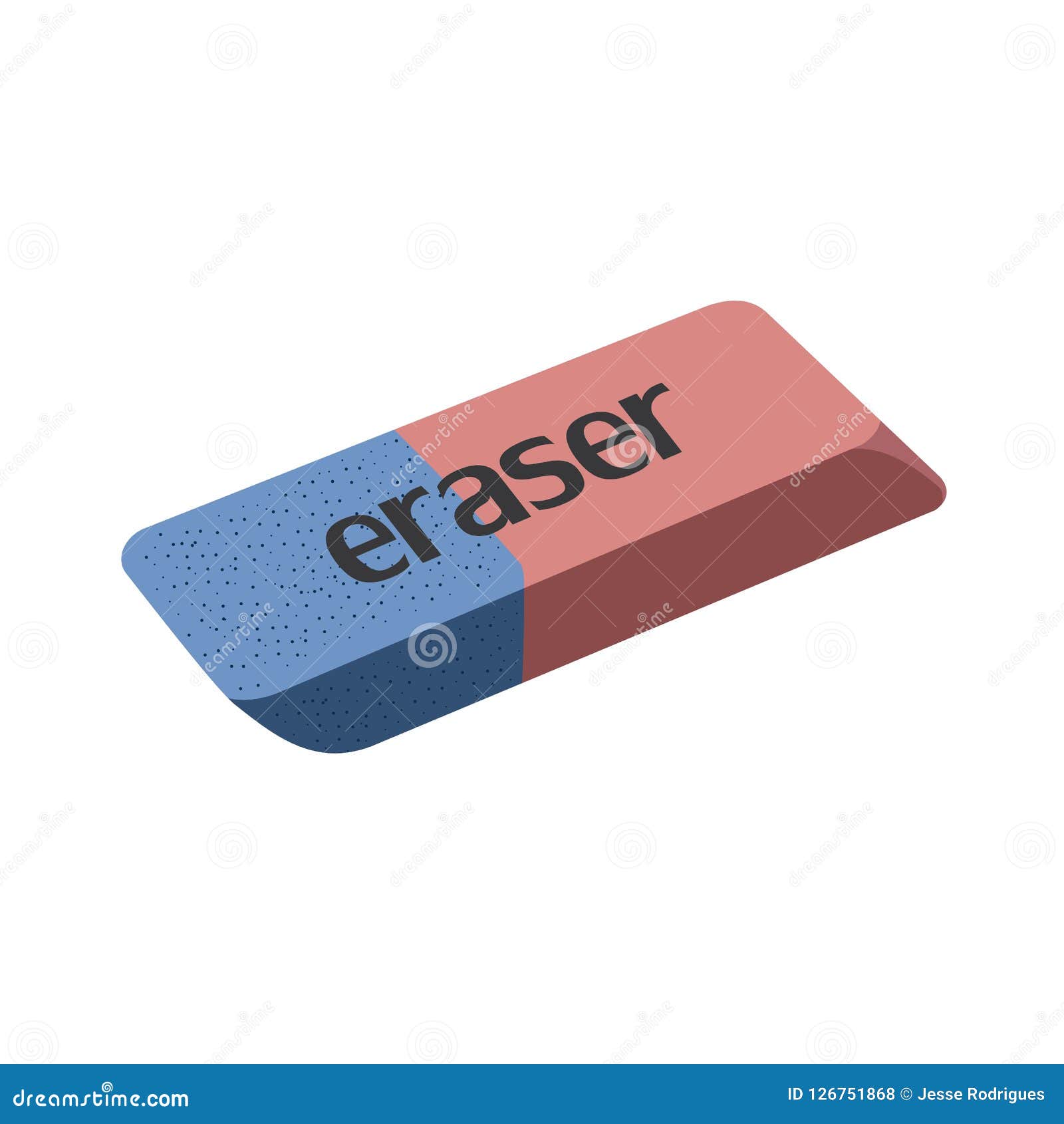 Eraser Flat Icon, Education and School, Rubber Vector Graphics, a ...