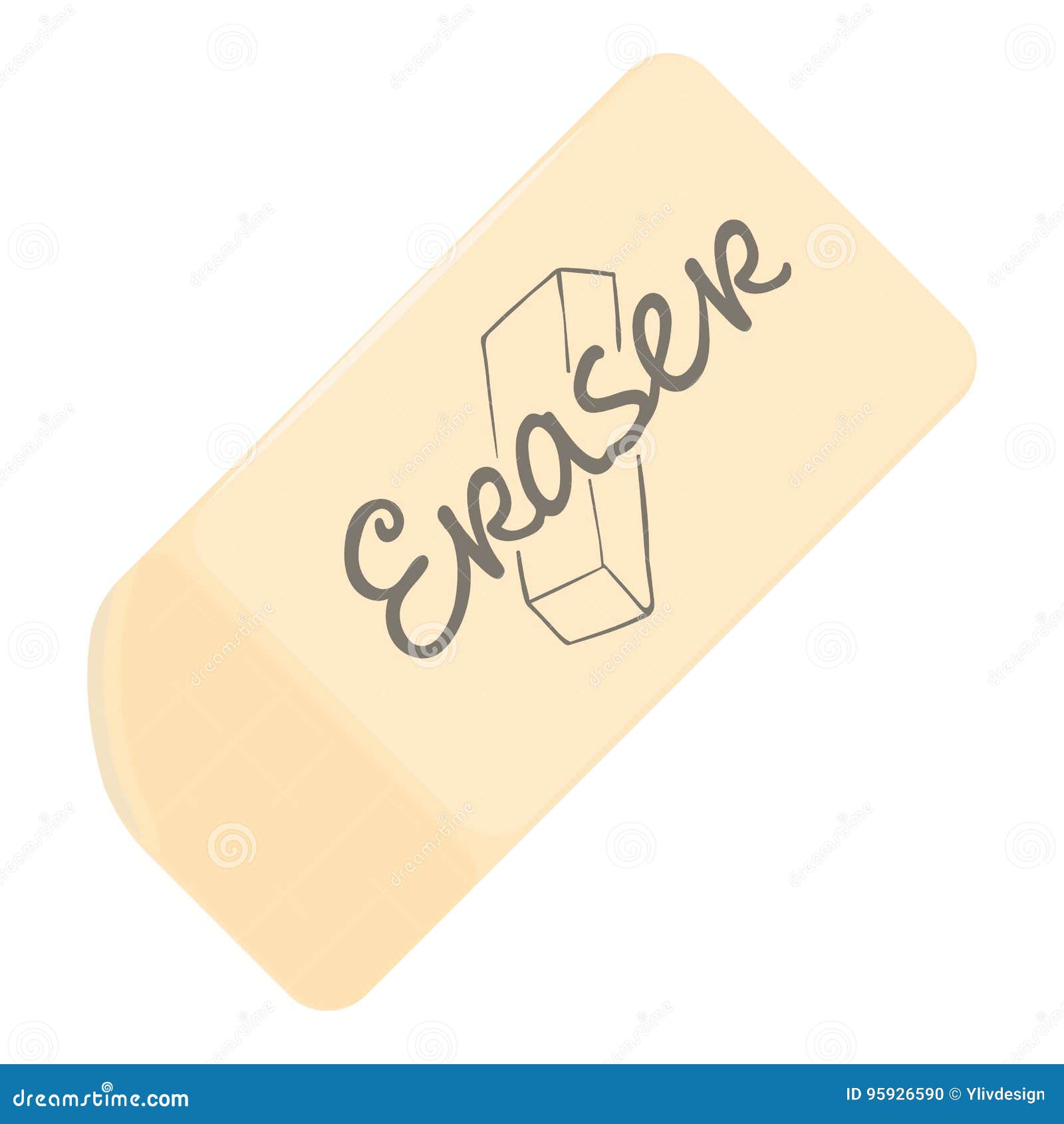 Eraser icon, cartoon style stock vector. Illustration of equipment ... Eraser icon, cartoon style stock vector. Illustration of equipment ...
