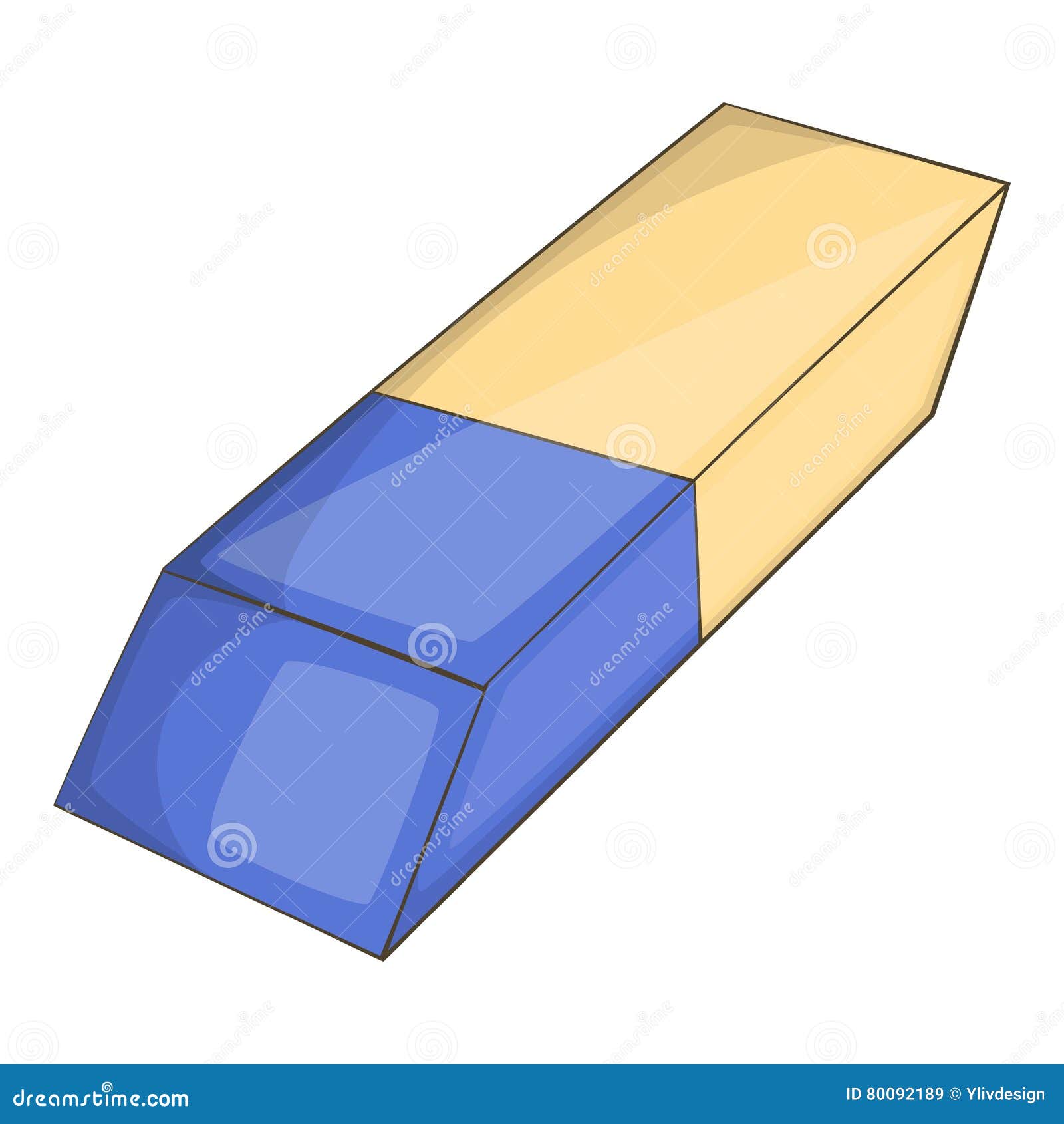 Eraser icon, cartoon style stock vector. Illustration of element - 80092189 Eraser icon, cartoon style stock vector. Illustration of element - 80092189