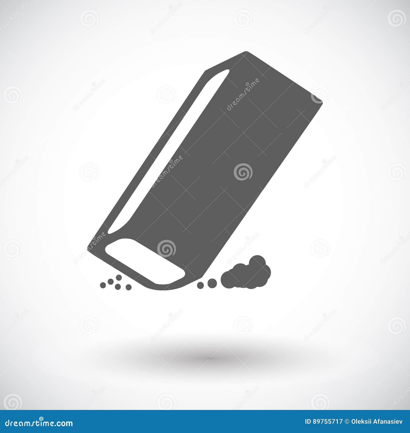 Eraser stock vector. Illustration of erase, ideas, error - 89755717