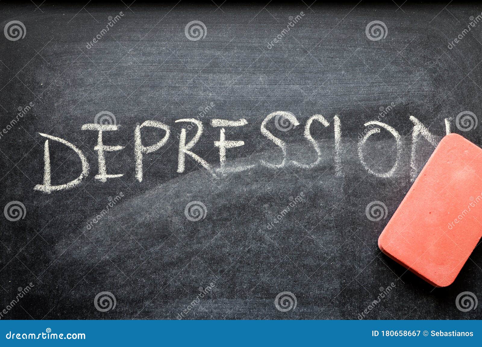 Erasing Fear Royalty-Free Stock Photo | CartoonDealer.com #23180553