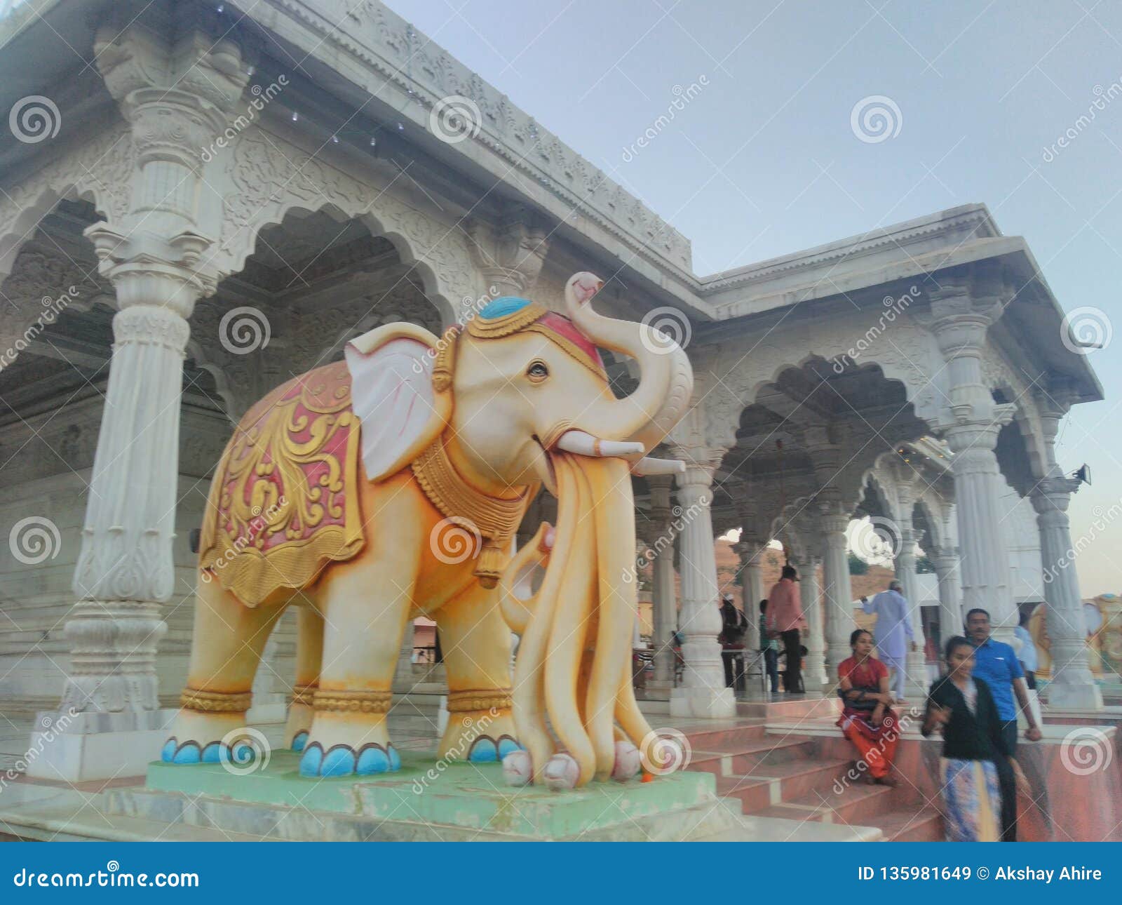 Elephant architecture editorial stock image. Image of architecture ...