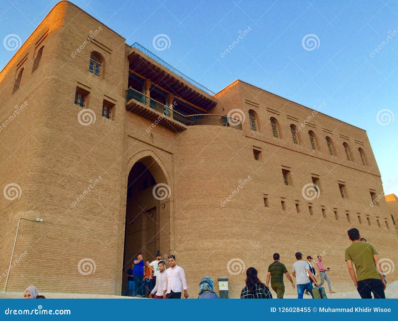 Erbil citadel redactionele afbeelding. Image of reis - 126028455