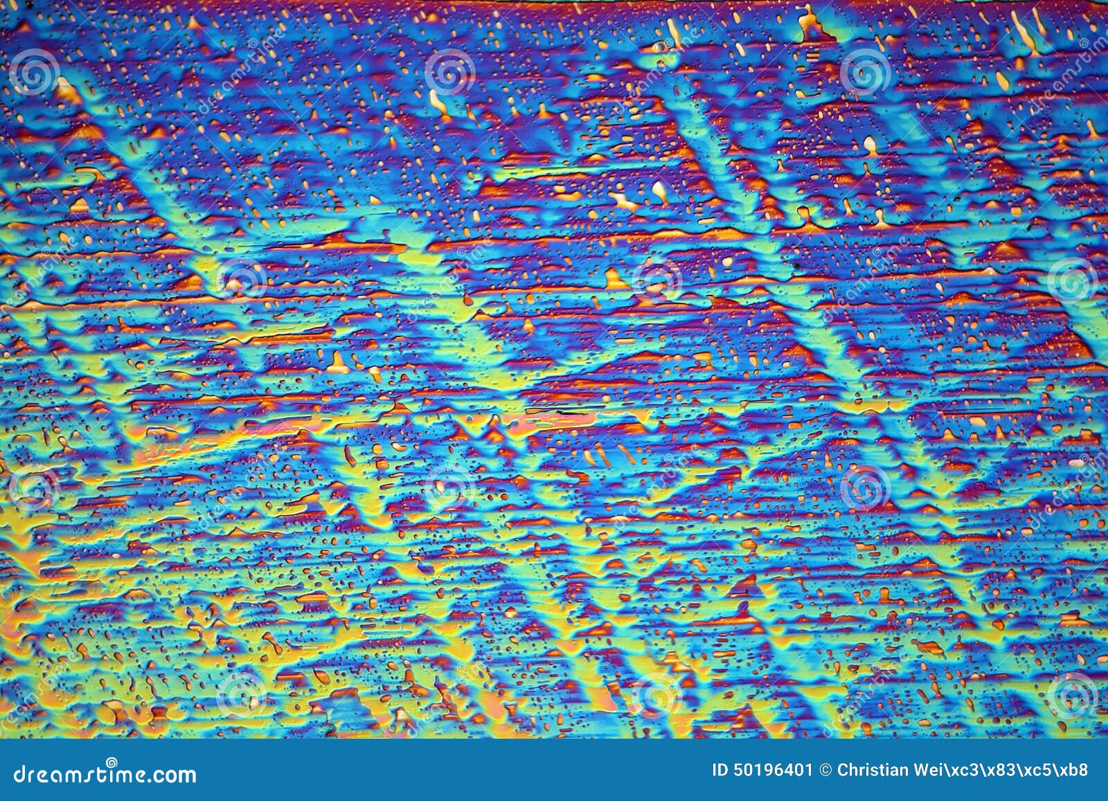 Erbium Nitrate Crystals Under the Microscope Stock Image - Image of ...