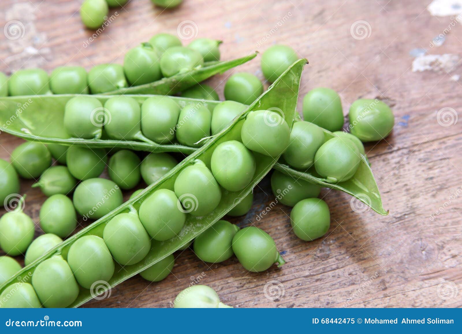 Erbsen stockbild. Bild von hölzern, gesund, hülsenfrucht - 68442475