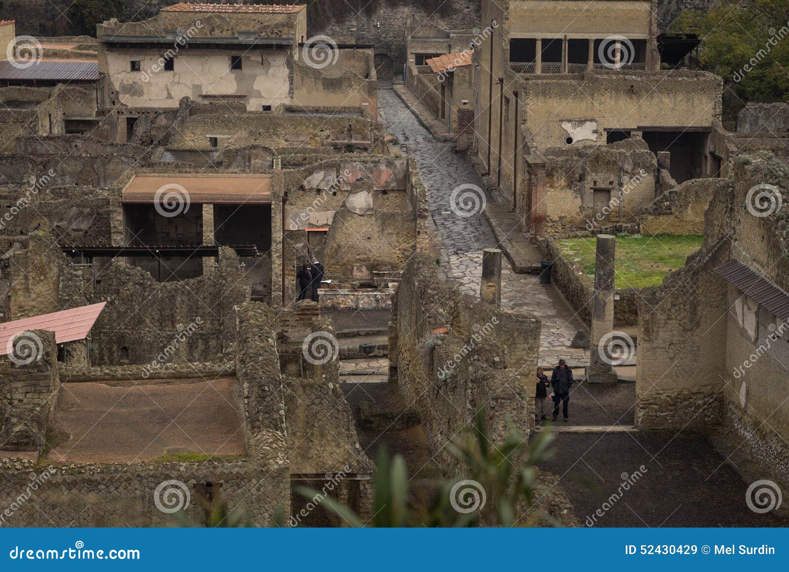 Ercolano, Italia editorial stock image. Image of vesuvius - 52430429