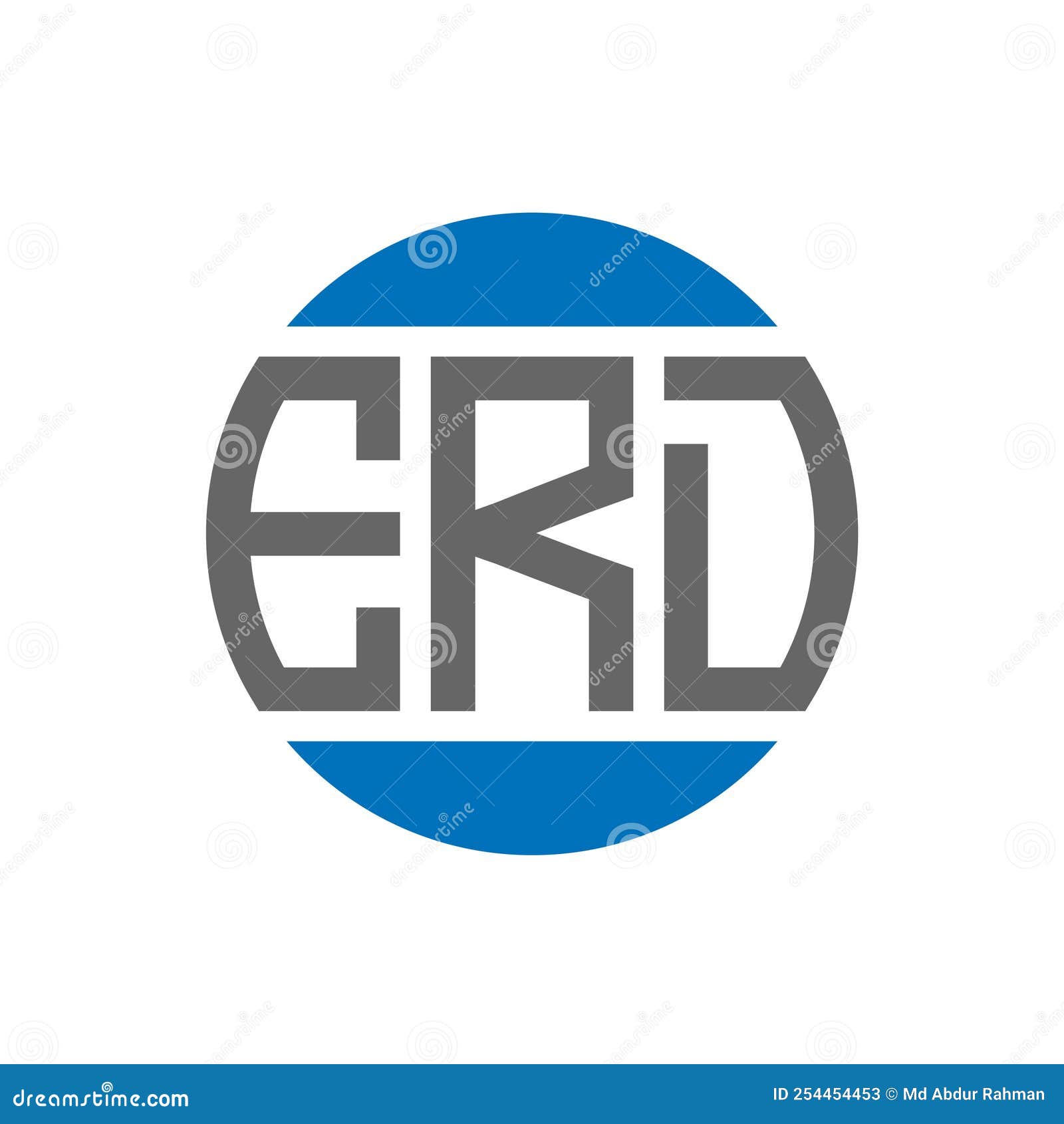 ERD Letter Logo Design on White Background. ERD Creative Initials ...