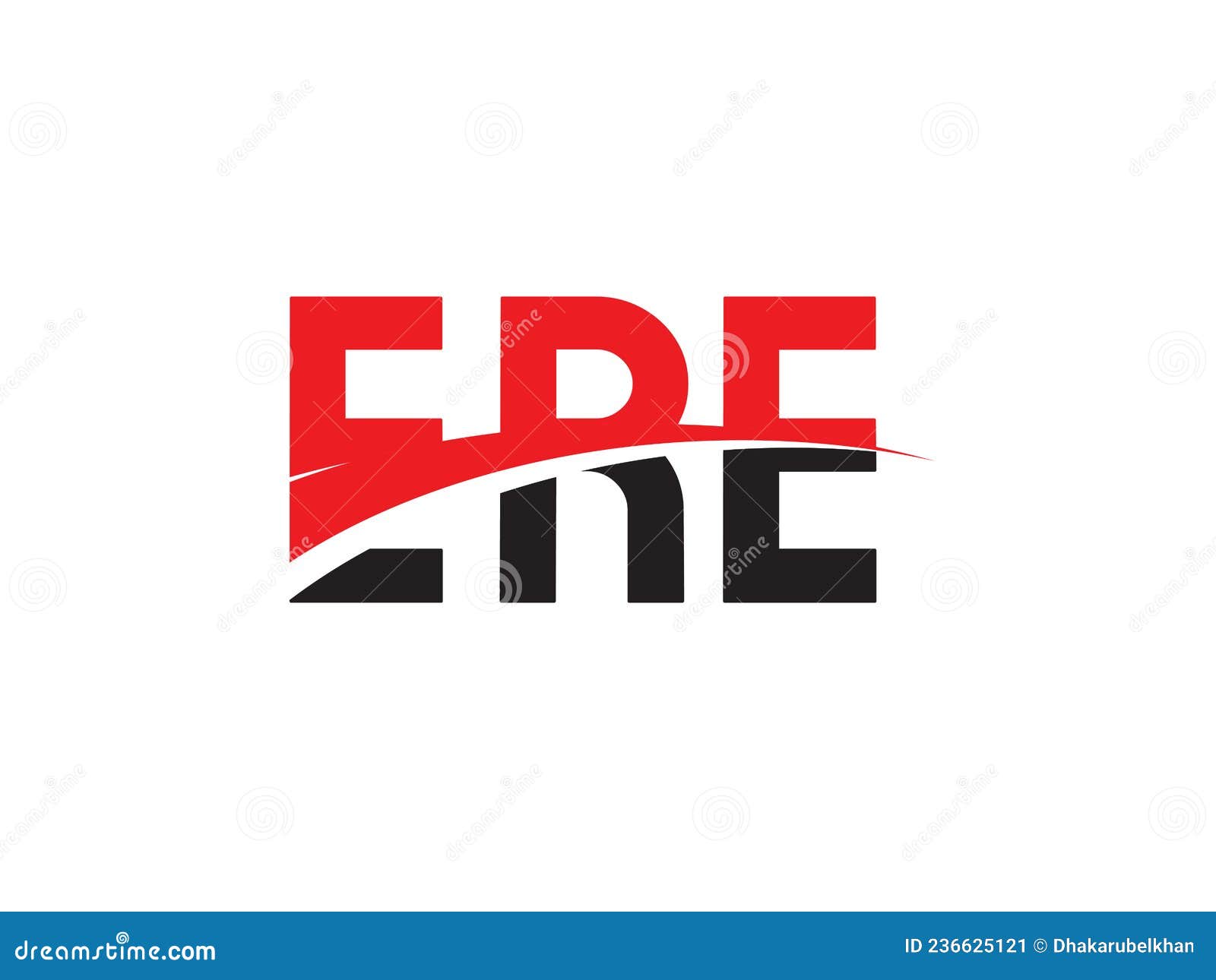 ERE Letter Initial Logo Design Vector Illustration Stock Vector ...