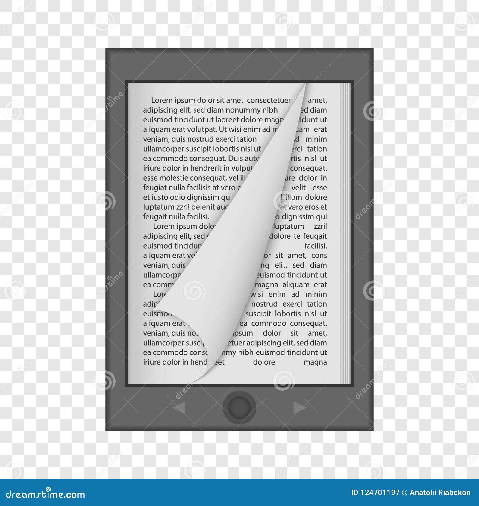 Ereader Transparent Icon. Ereader Symbol Design From Electronic Vector ...