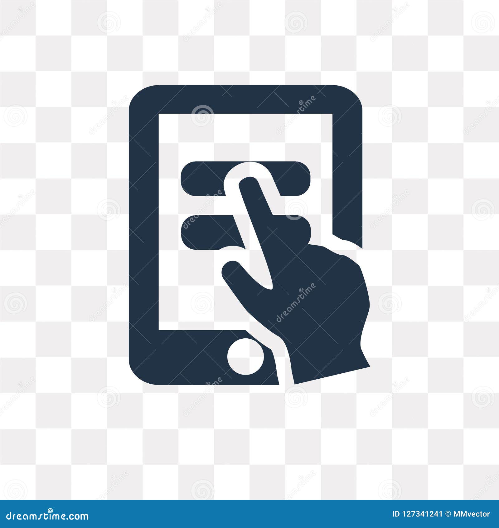 Ereader Vector Icon Isolated On Transparent Background, Ereader ...