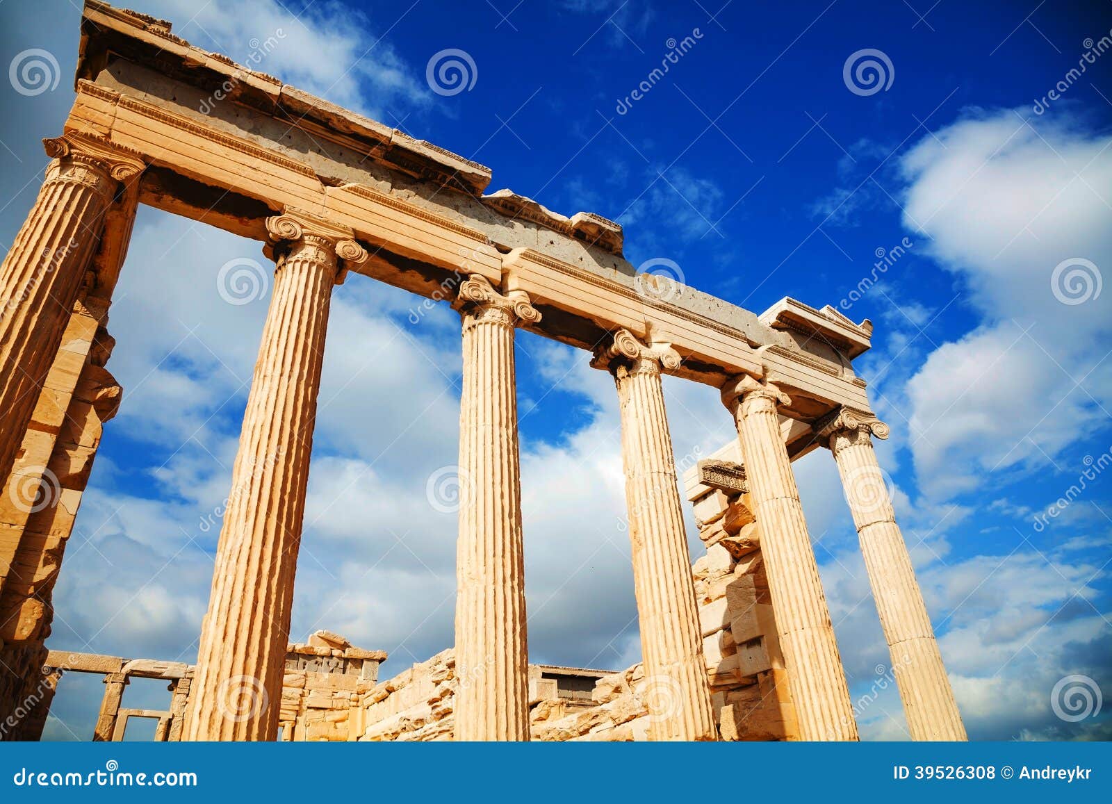 Facade Of Acropolis Museum Facing Acropolis Reserch Center Mirroring ...