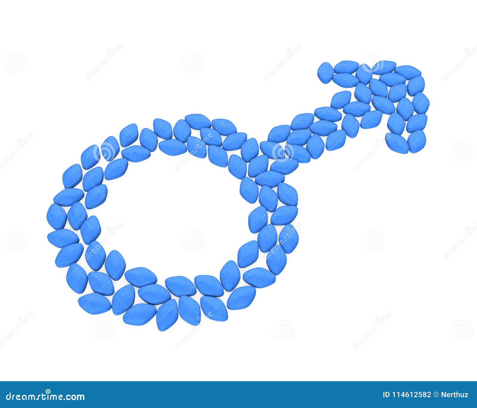 Erectile Dysfunction And Painful Human Condition, Pictured As A Wooden ...