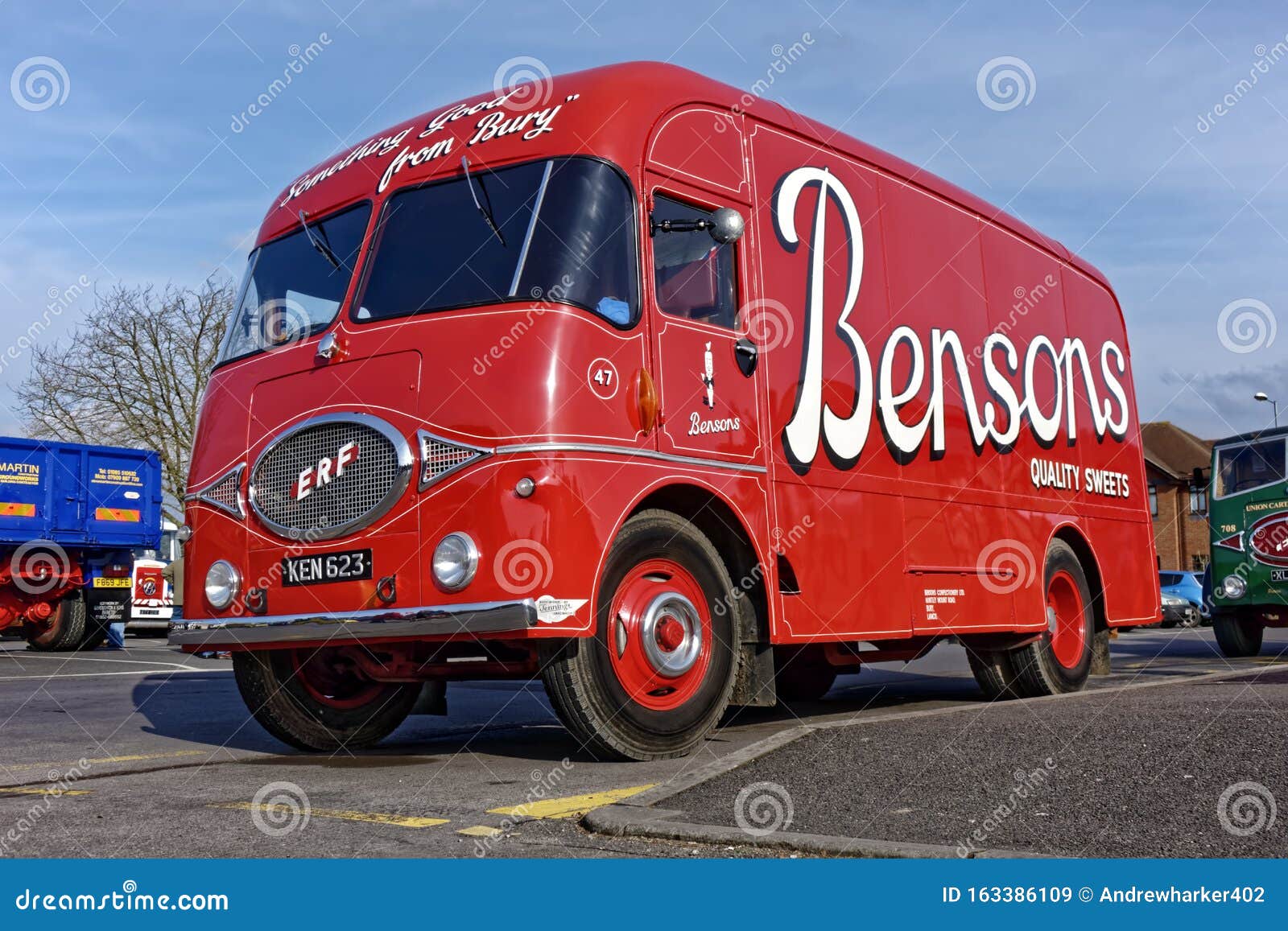 1959 ERF KV Classic Lorry editorial stock image. Image of vehicle ...