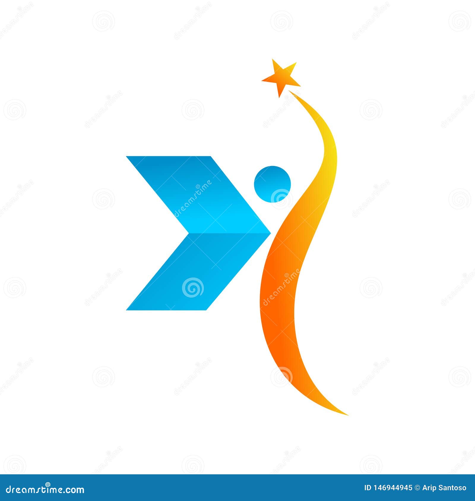 Erfolg Logo Design Graphic Template Vector Vektor Abbildung ...