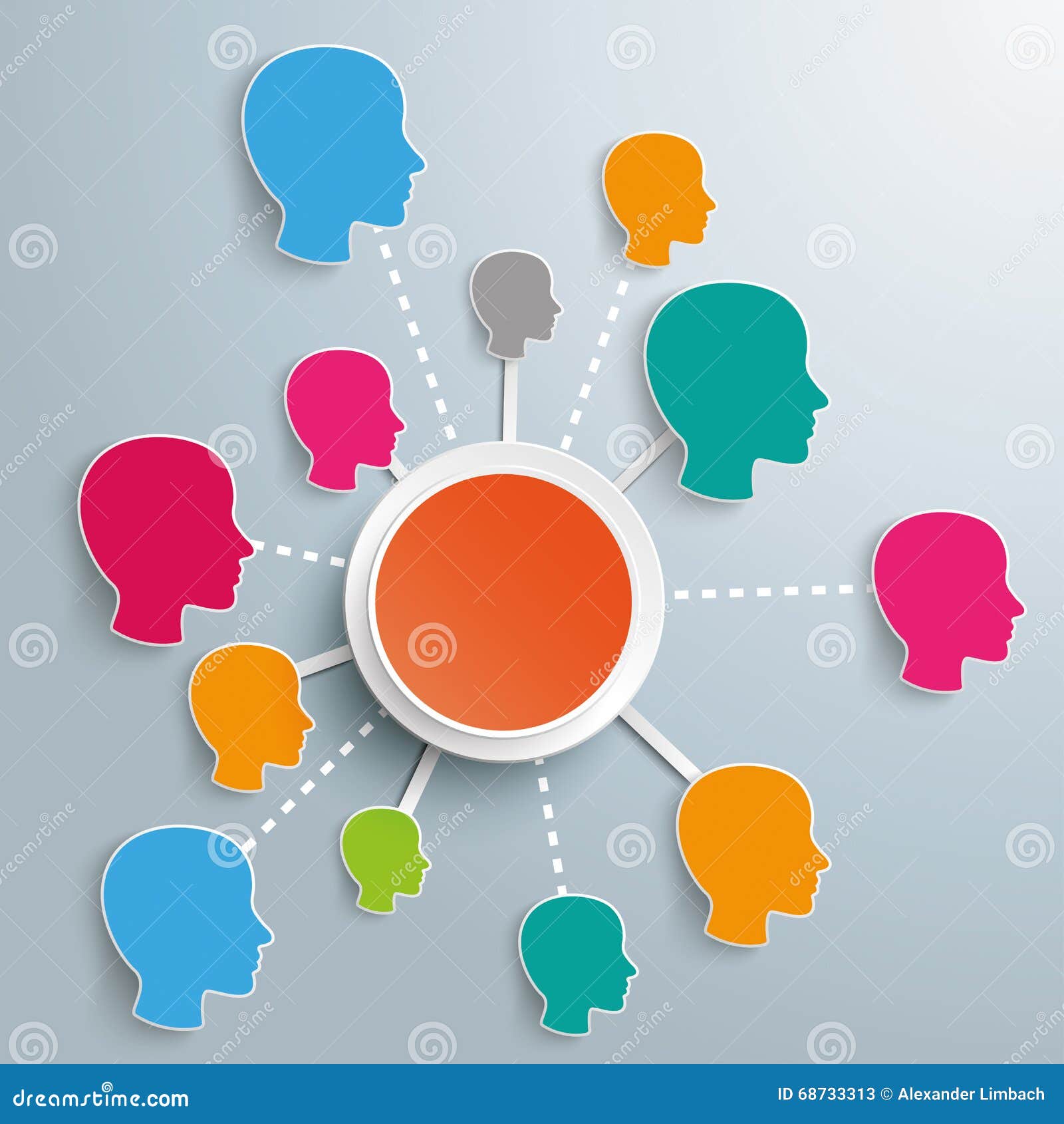 Erfolgreiche Soziale Netzwerke Infographic Vektor Abbildung ...