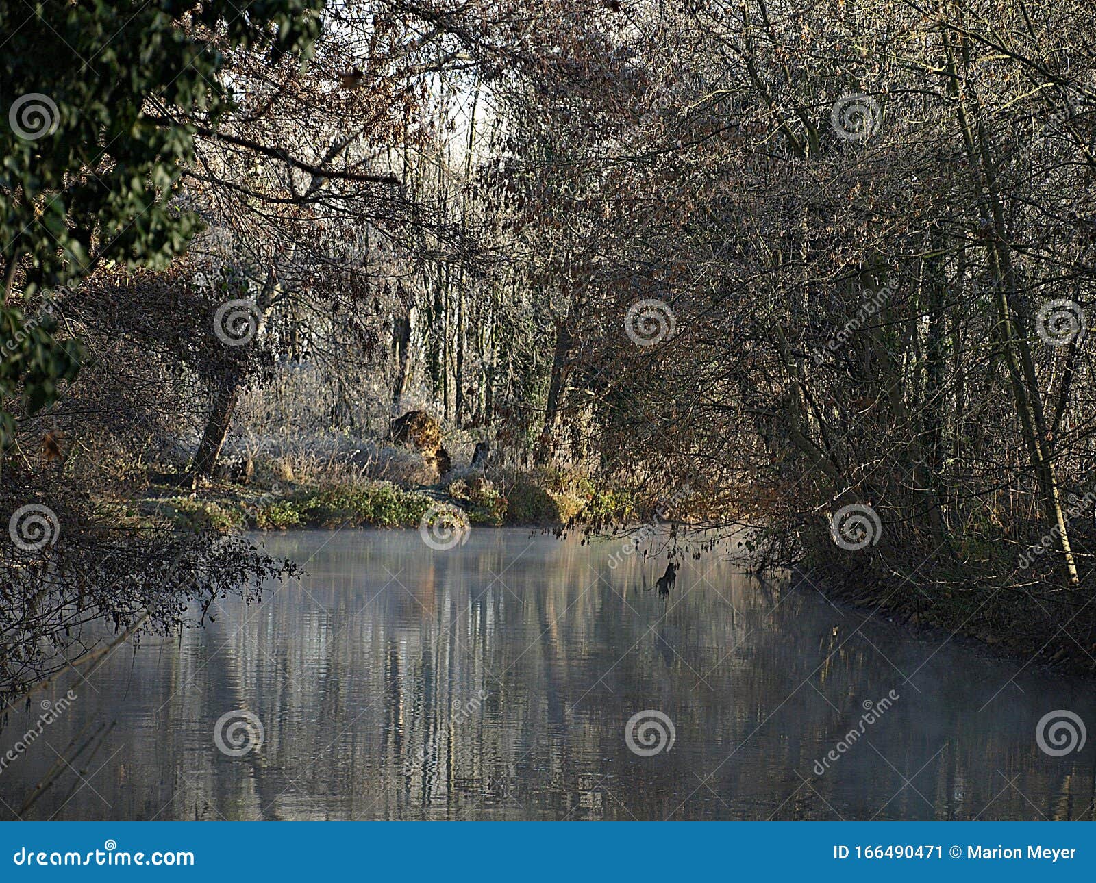 Beautiful Erft River in Grevenbroich Stock Image - Image of calm ...